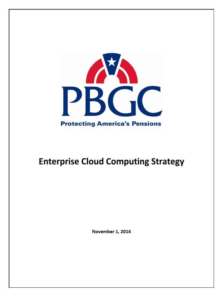 Enterprise Cloud Computing Strategy Final | PDF | Cloud Computing ...
