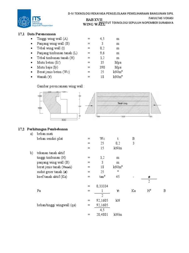 Wing Wall | PDF