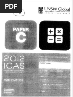 Icas Past Papers Answers | PDF