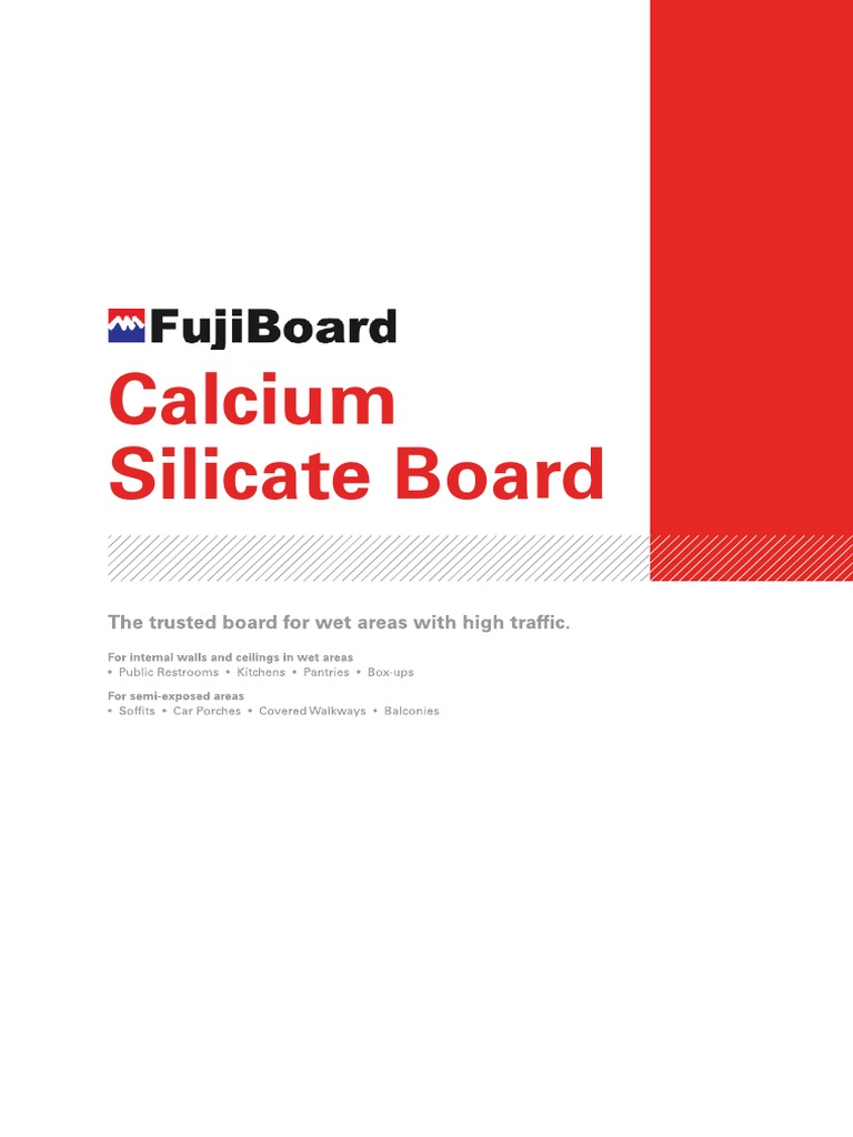 FujiBoard Calcium Silicate Board Brochure | PDF