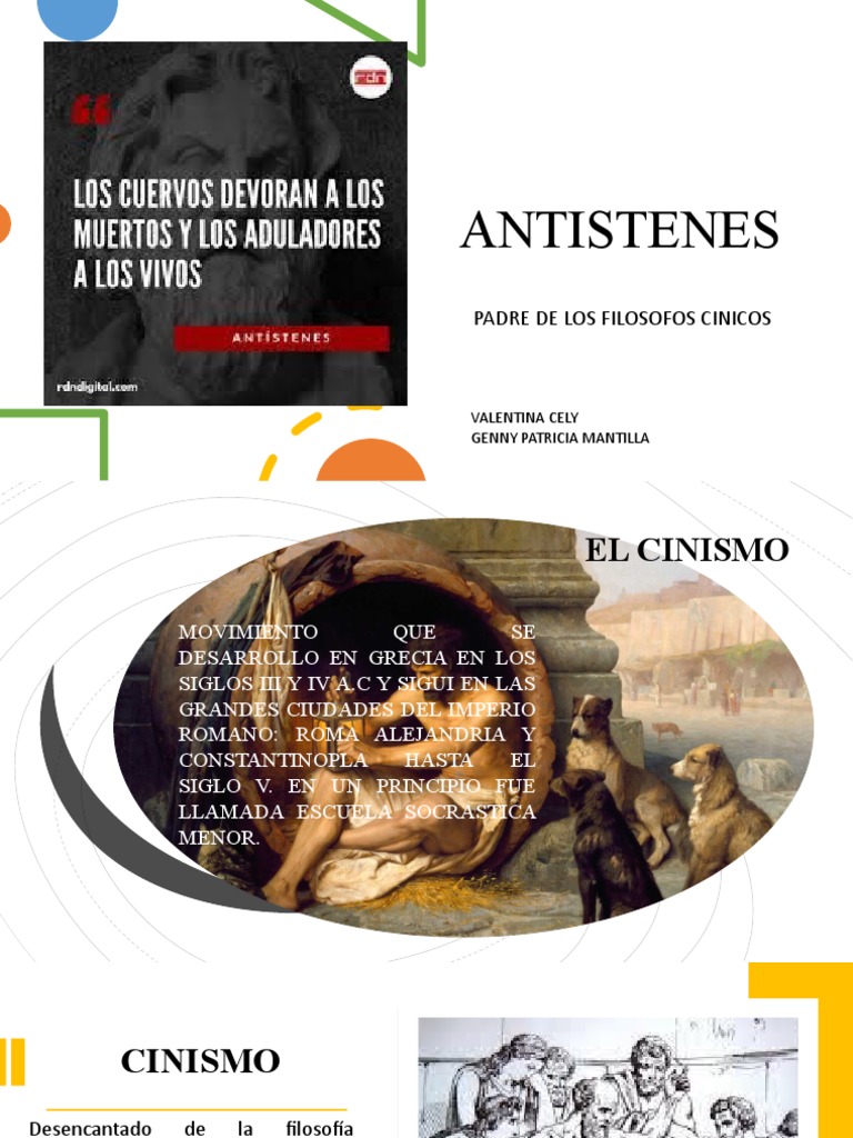 ANTISTENES | PDF | Filosofía Griega Clásica | Filosofía griega antigua