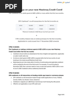 DIB SHAMS Covered Card Benefits Overview | PDF | Credit Card | Payments