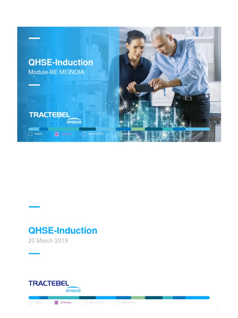 Qhse Induction Module | PDF | Crisis Management | Risk Assessment