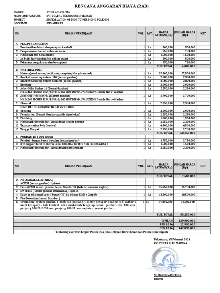 RAB Tower Monopole OK | PDF