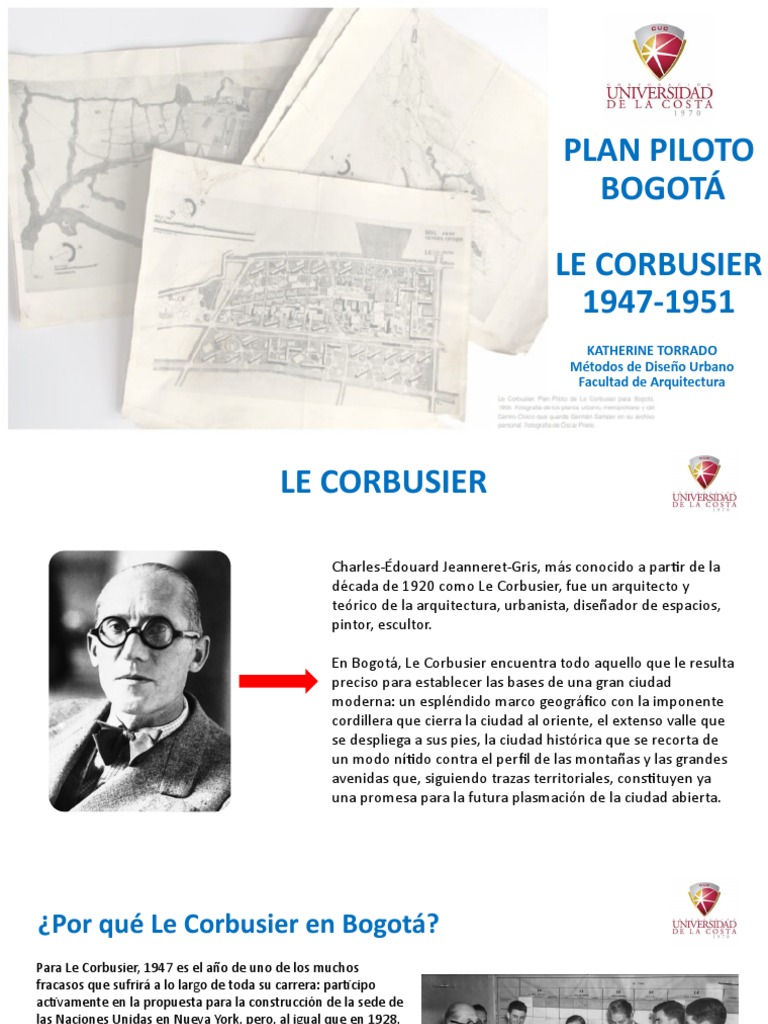 Análisis del Plan Piloto de Le Corbusier para Bogotá de 1947-1951 ...