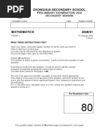 IUP ITB Practice 1 | PDF | Algebra | Mathematics