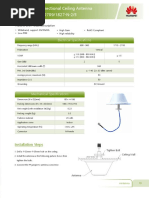 AHP4518R4v06: Antenna Specifications | PDF | Decibel | Electrical ...
