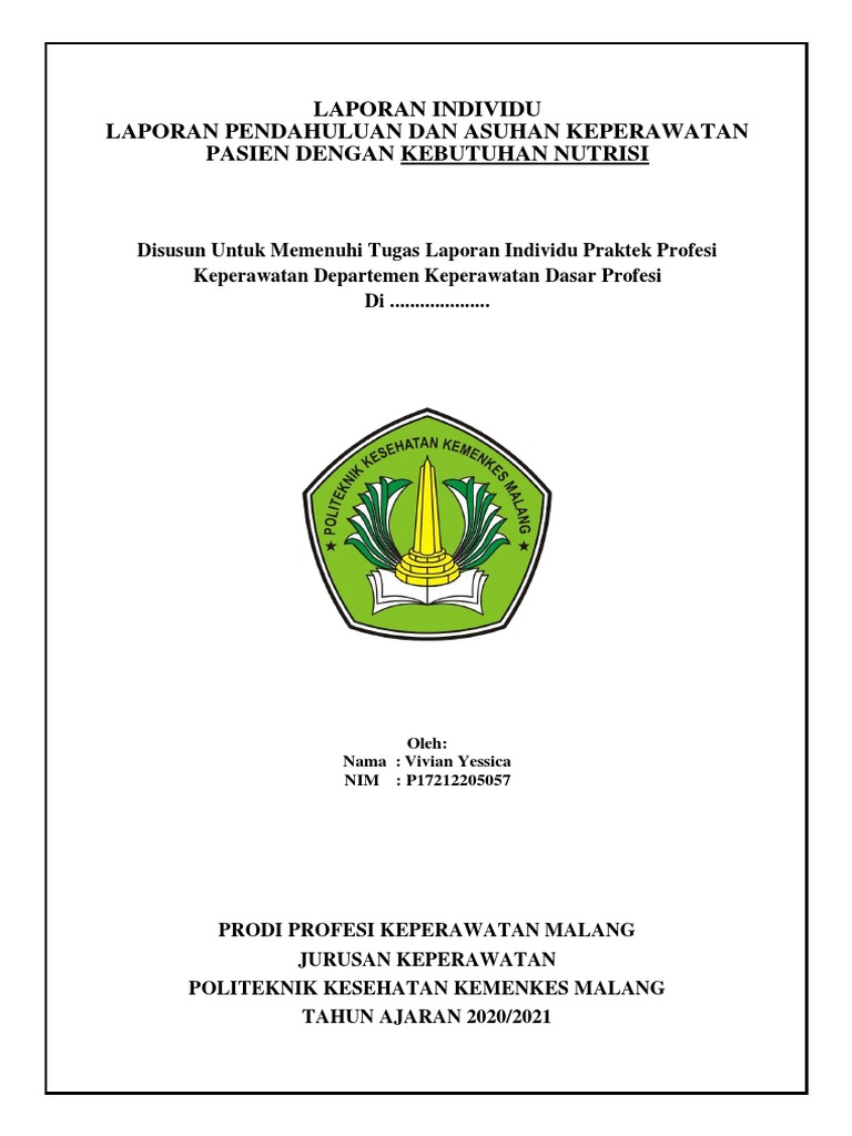 LP KDP Kebutuhan Nutrisi | PDF