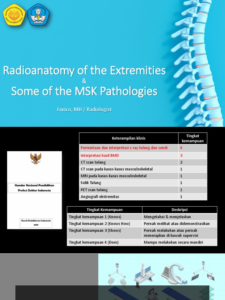 Radioanatomy of The Extremities & Some of The MSK Pathologies | PDF ...