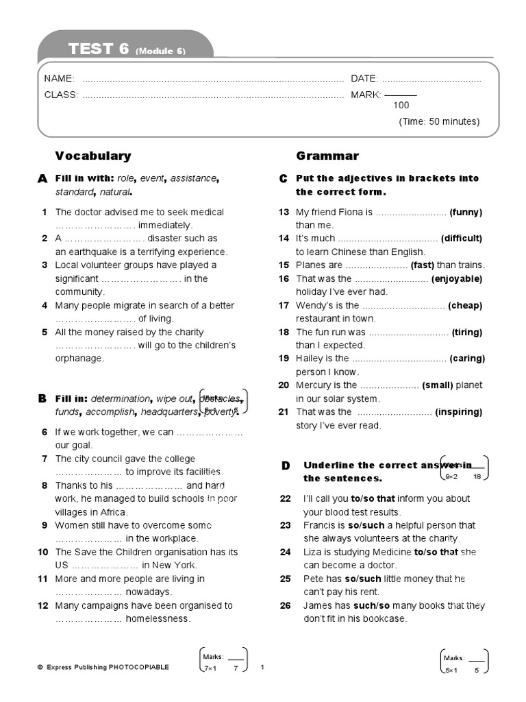 Spark 4 Test 6 | PDF