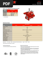 Clarke JU6H Specification Sheet | PDF | Horsepower | Engines