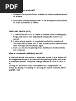 ULD Build Up White Paper PDF | PDF | Cargo | Dangerous Goods