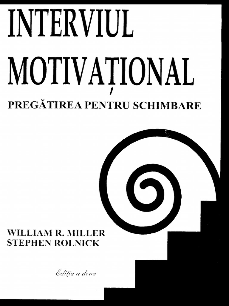 Interviul Motivational | PDF | Substance Abuse | Psychotherapy