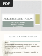 Ankle MMT Grading Techniques | PDF | Foot | Anatomical Terms Of Motion