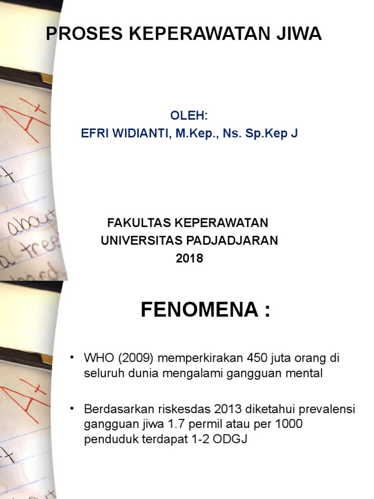 Proses Keperawatan Jiwa Dan SP | PDF | Karier & Perkembangan | Pengembangan Diri