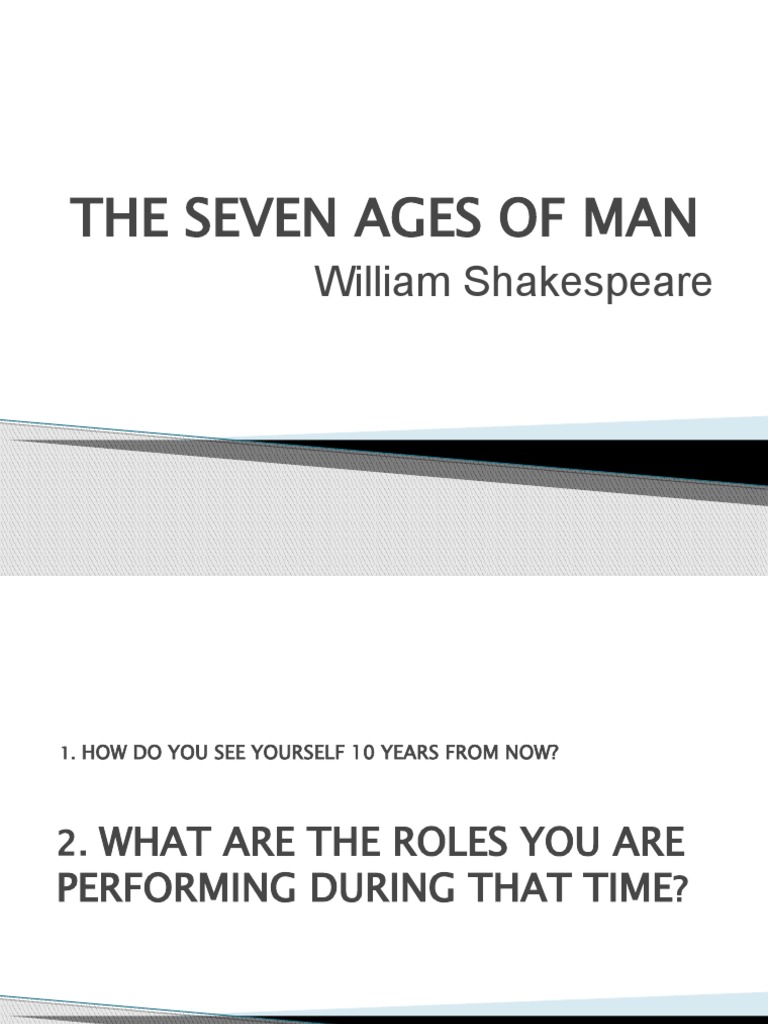 The Seven Ages of Man: William Shakespeare | PDF