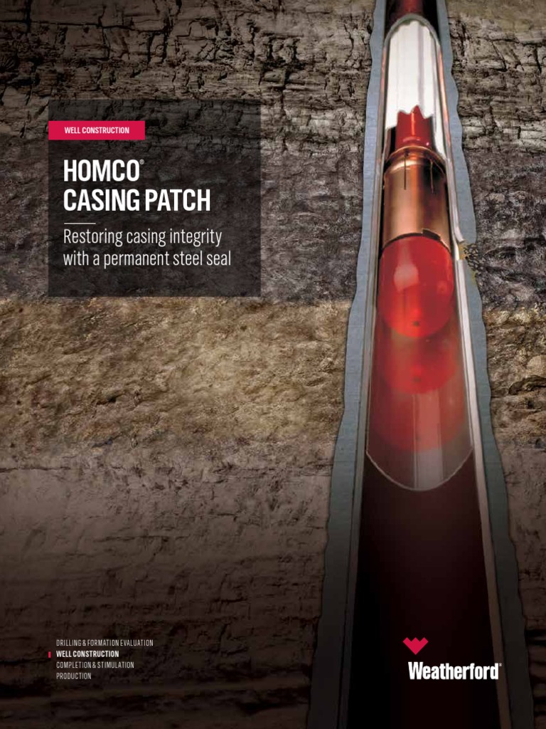 Homco Casing Patch: Restoring Casing Integrity With A Permanent Steel ...