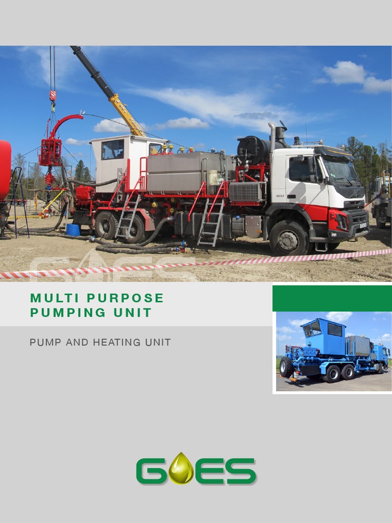 Multi Purpose Pumping Unit: Pump and Heating Unit | PDF