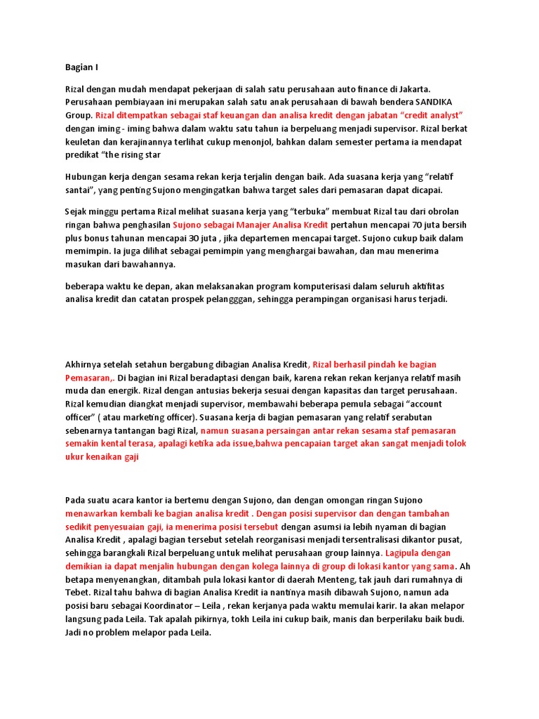 Rangkuman Study Case Rizal | PDF