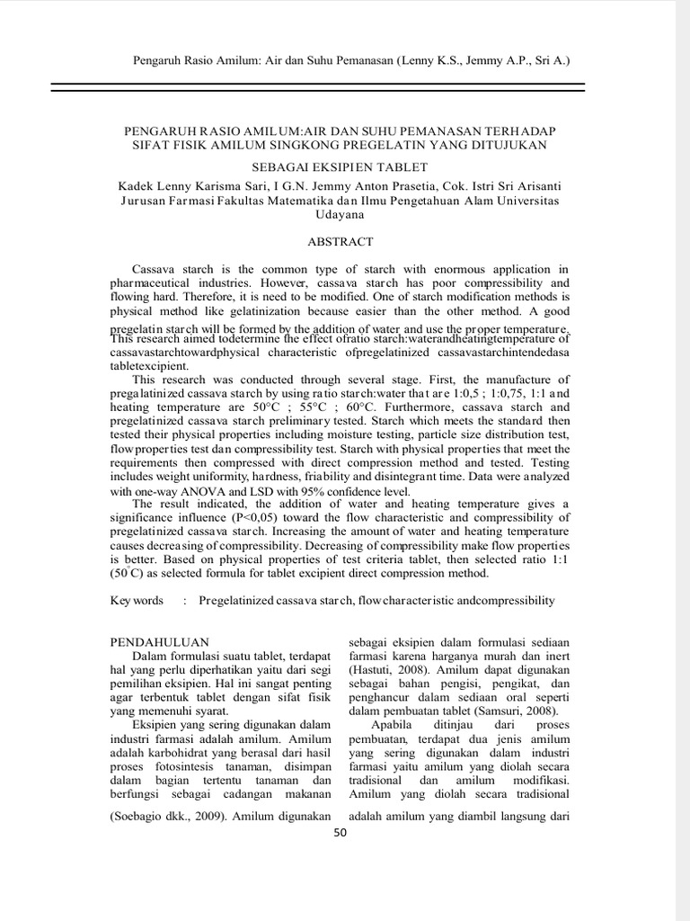 Jurnal Tentang Amilum | PDF | Nature