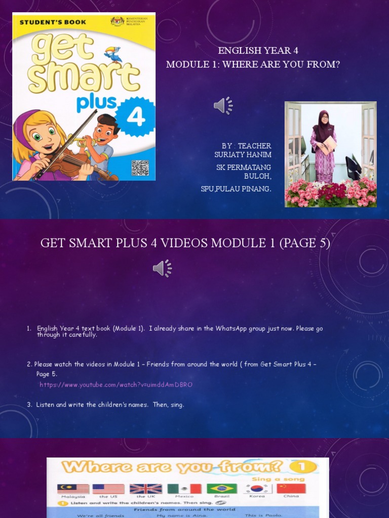 Cefr English Year 4 (Module 1) | PDF