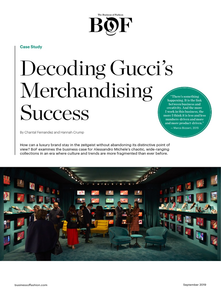 Case Study 1 Decoding Gucci's Merchandising Success | PDF | Brand | Fashion