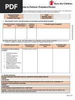 Employee Probation Review Template | PDF | Career & Growth | Business