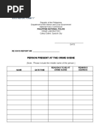 Sample Format of Final Report | PDF