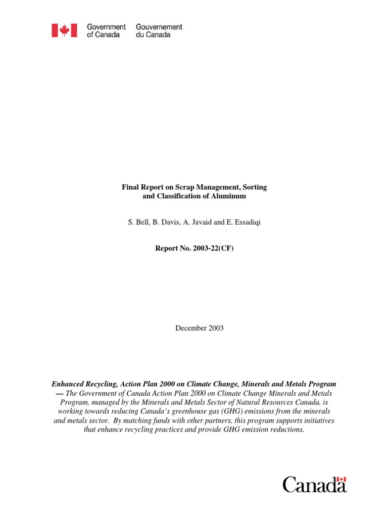 Aluminum Scrap Management | PDF | Scrap | Alloy