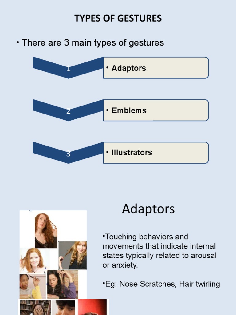 Types of Gestures | PDF
