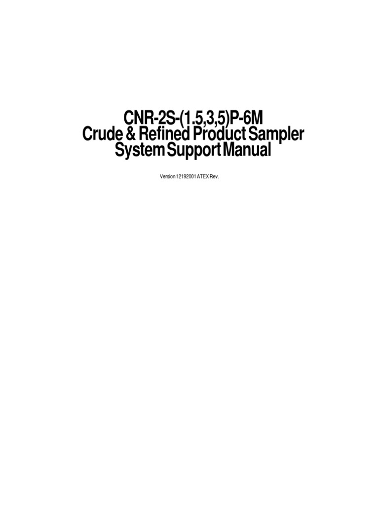 Understanding the Operation and Components of the CNR Sample Pump | PDF ...