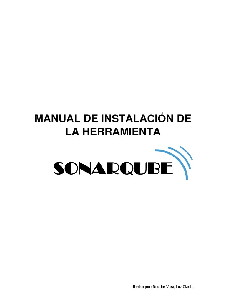 Guía de Instalación de SonarQube | PDF | Java (lenguaje de programación) | Software
