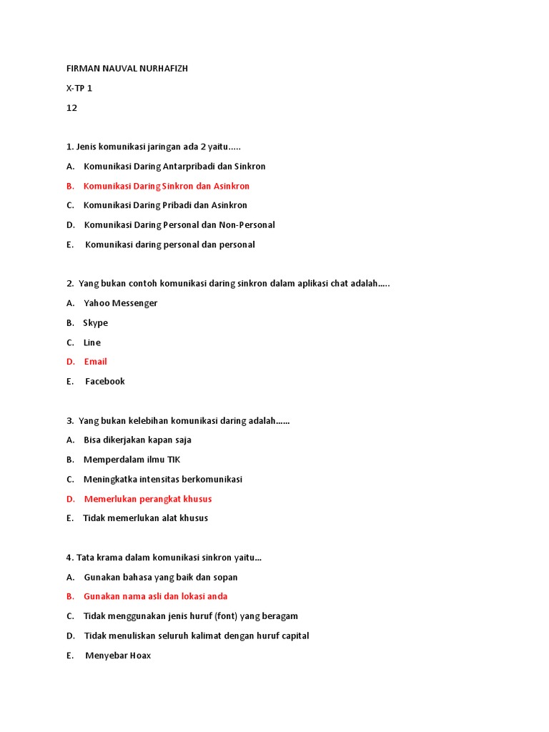 Tugas Soal Pak Rukman (Simdig) | PDF