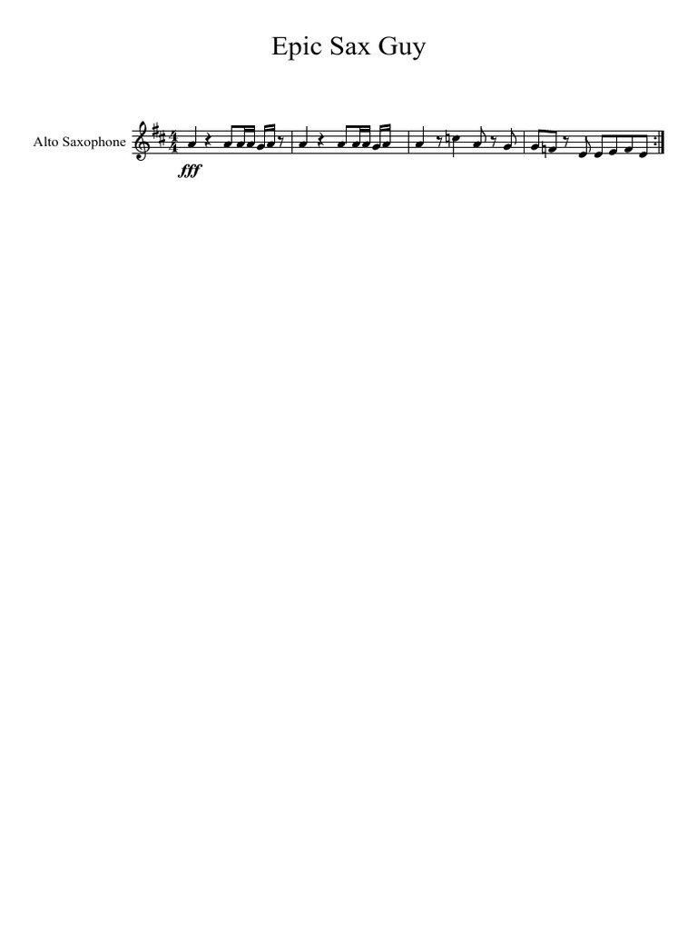 Epic Sax Guy | PDF | Art