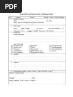 Formulir Pelayanan Informasi Obat | PDF