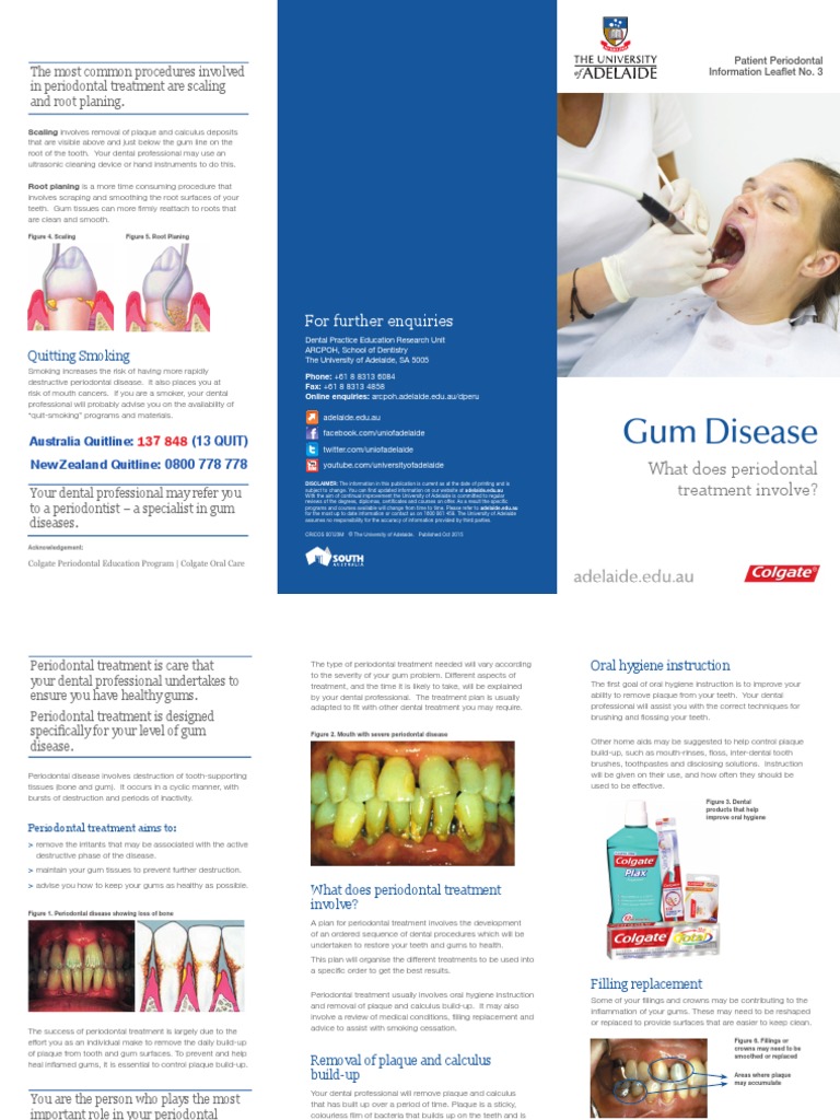 What Does Perio Treatment Involve | PDF | Periodontology | Oral Hygiene