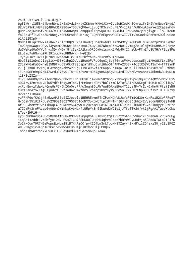 Encrypted Document Content | PDF