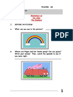 Peppa Pig 001 - Muddy Puddles (Transcript) | PDF