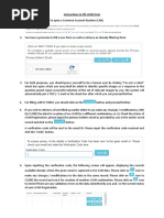 eCAN Registration Instructions for Investors | PDF | Computing