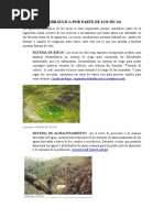 Técnicas de Irrigación Incaicas | PDF | Imperio Inca | Agua