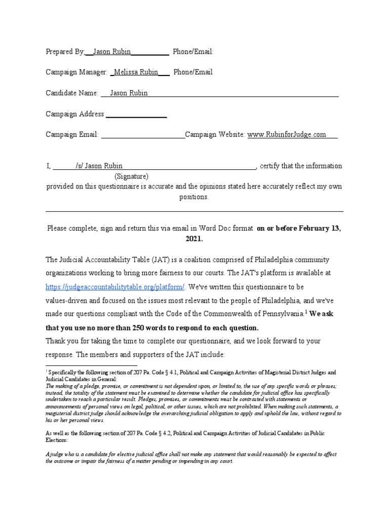 Jason Rubin | PDF | Probation | Plea Bargain