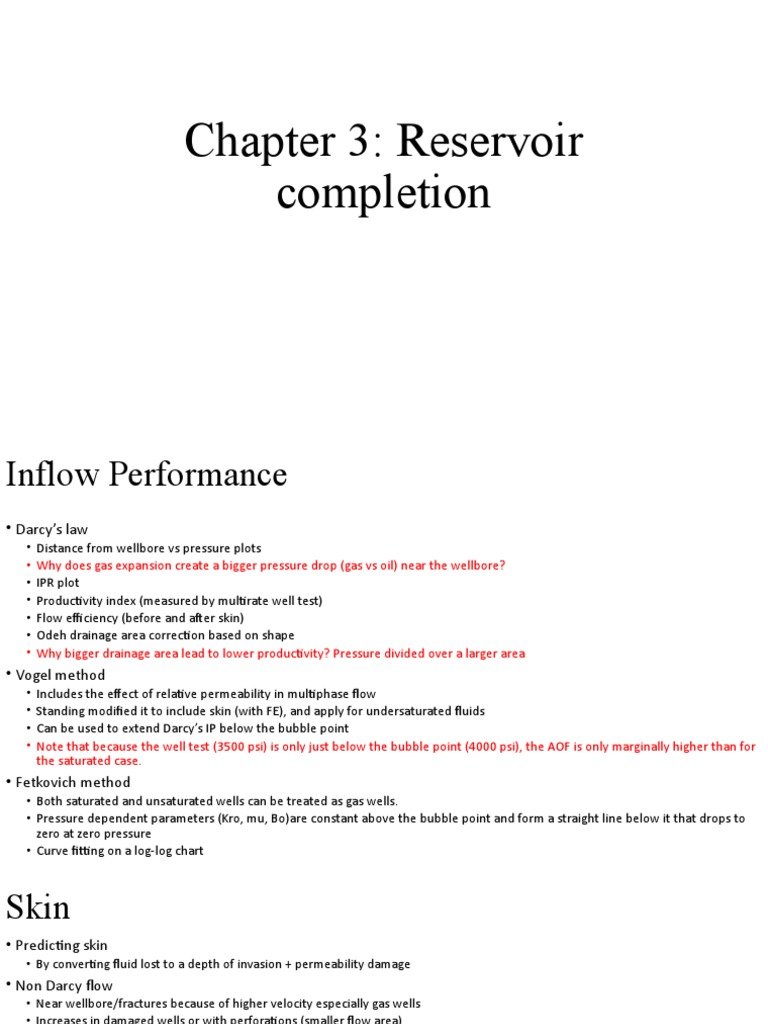 Chapter 3 Summary | Download Free PDF | Hydraulic Fracturing | Liquids