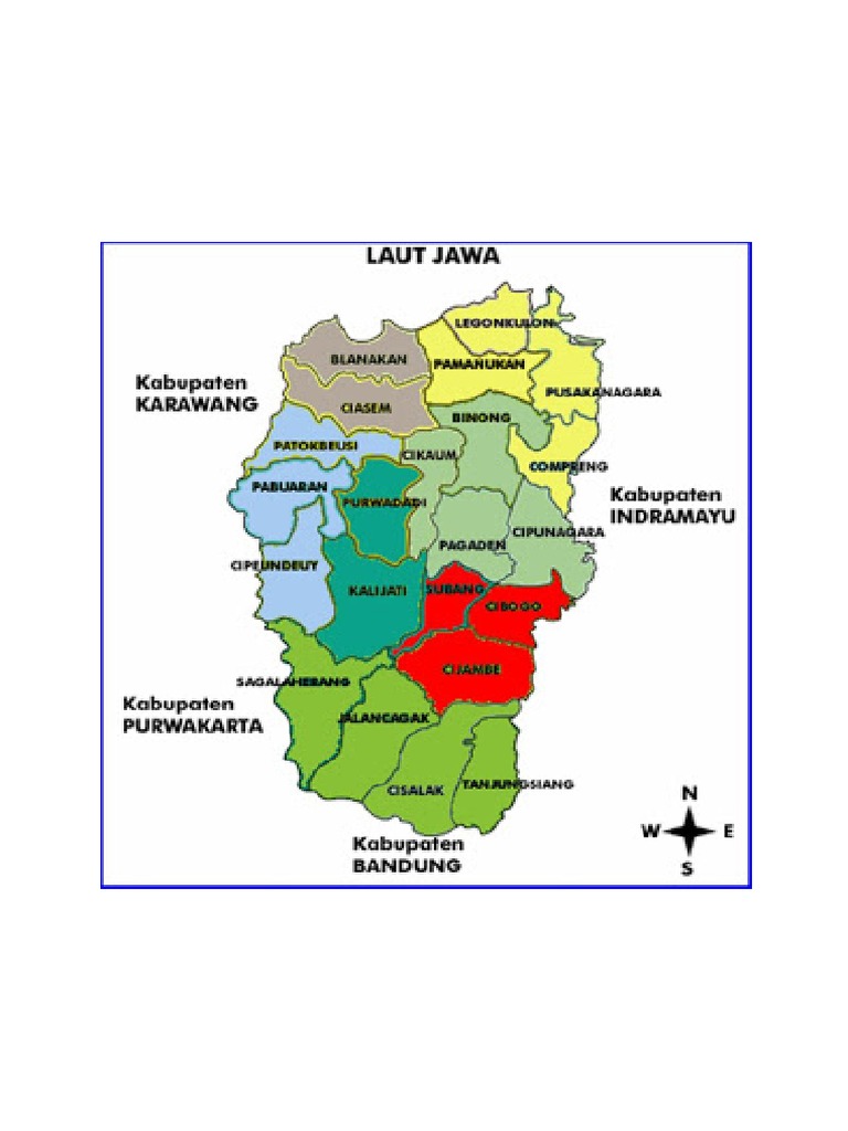 Peta Subang - JPG | PDF