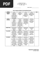 Rubric For Singing | PDF | Singing | Rhythm