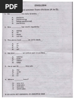 Sample Test Papers JST HST PST | PDF | Mass | Force