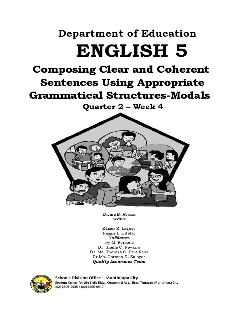 Final English Grade 5 Week 4 Second Quarter Edited | PDF | Morphology ...