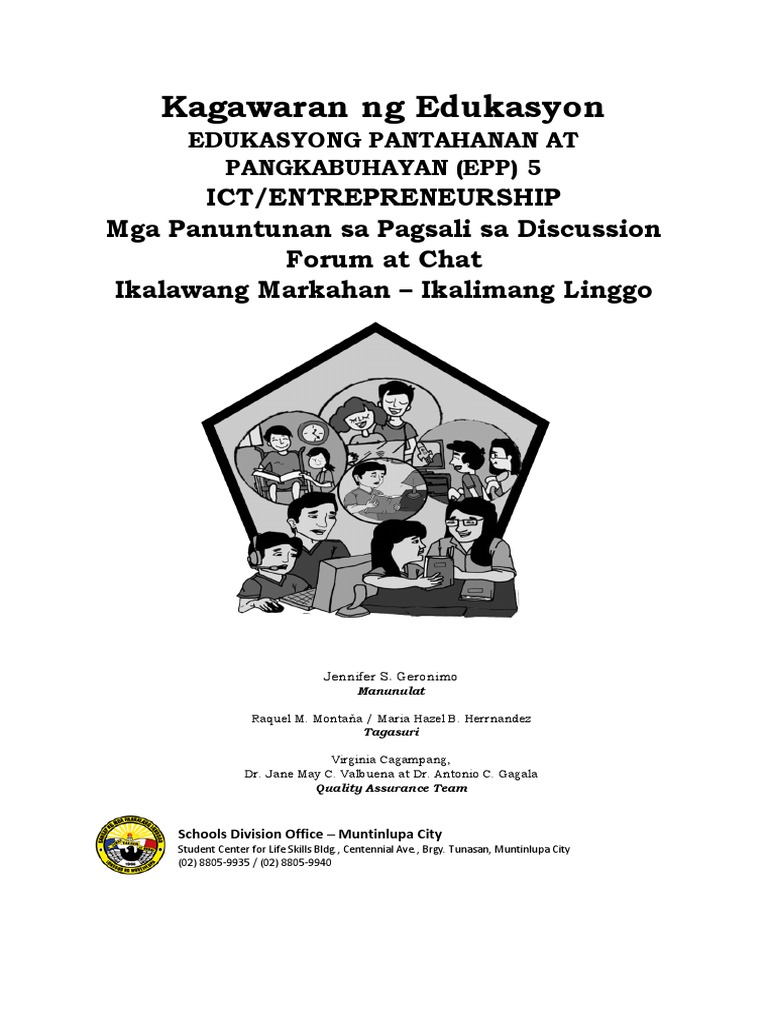 Epp 5 Ict Entrep W 5 | PDF