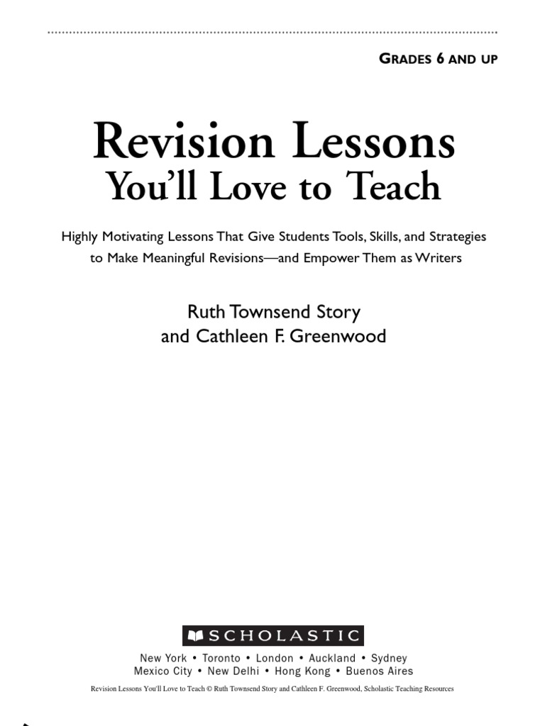 Revision Lessons You'll Love To Teach | PDF | Teachers | Human ...