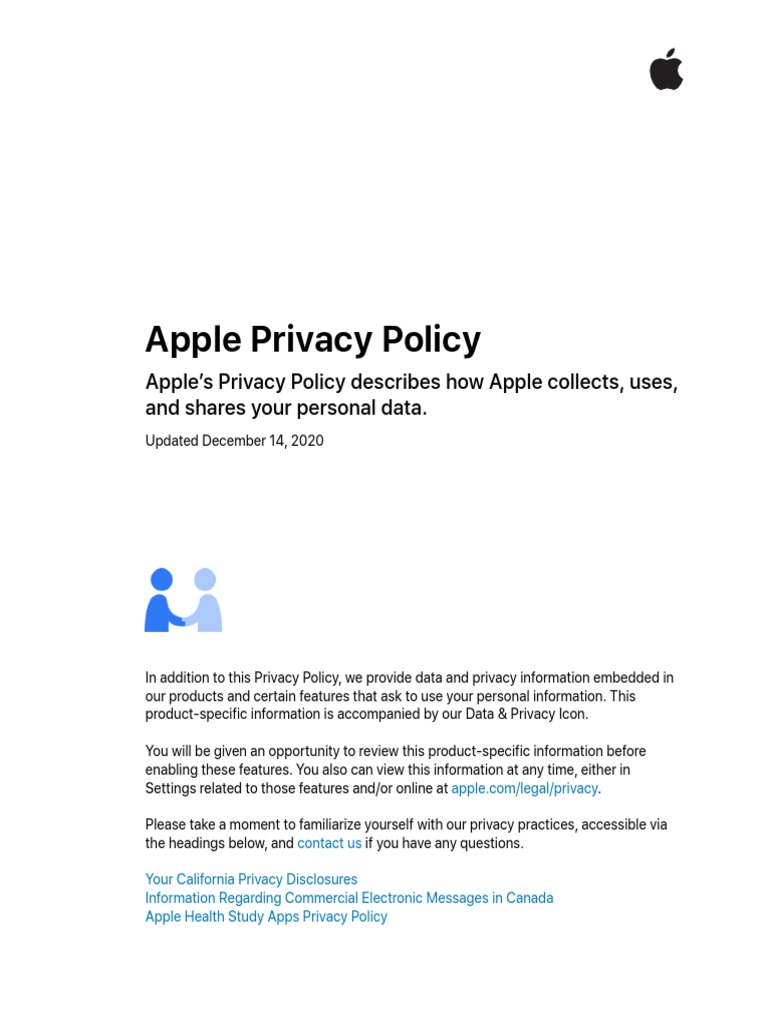 Apple Privacy Policy en WW | PDF | Http Cookie | Privacy