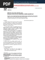 Norma ASTM E8 en Español | PDF | Estrés (Mecánica) | Acero